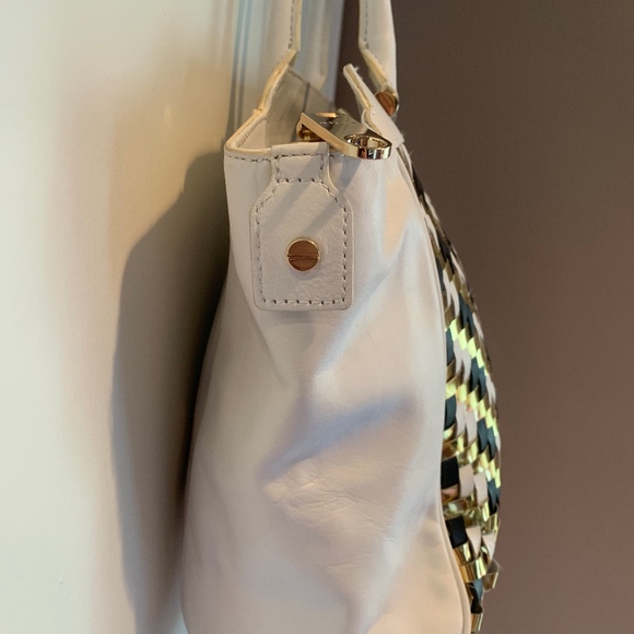 Milly | Bags | Milly Dylan Woven Leather Tote | Poshmark